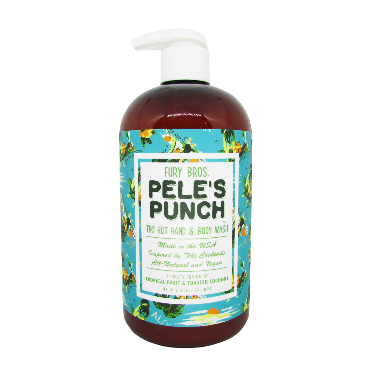 Pele's Punch Tiki Hut Hand & Body Wash – FuryBros